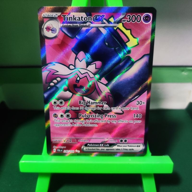 Pokemon TCG - Tinkaton ex Full Art | Shopee Philippines