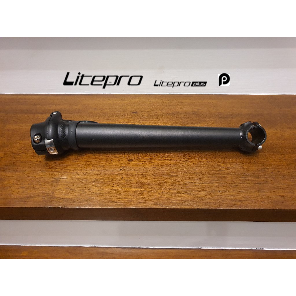 LITEPRO PLUS Fixed Double Nail Folding Stem Threadless 35cm | Shopee ...