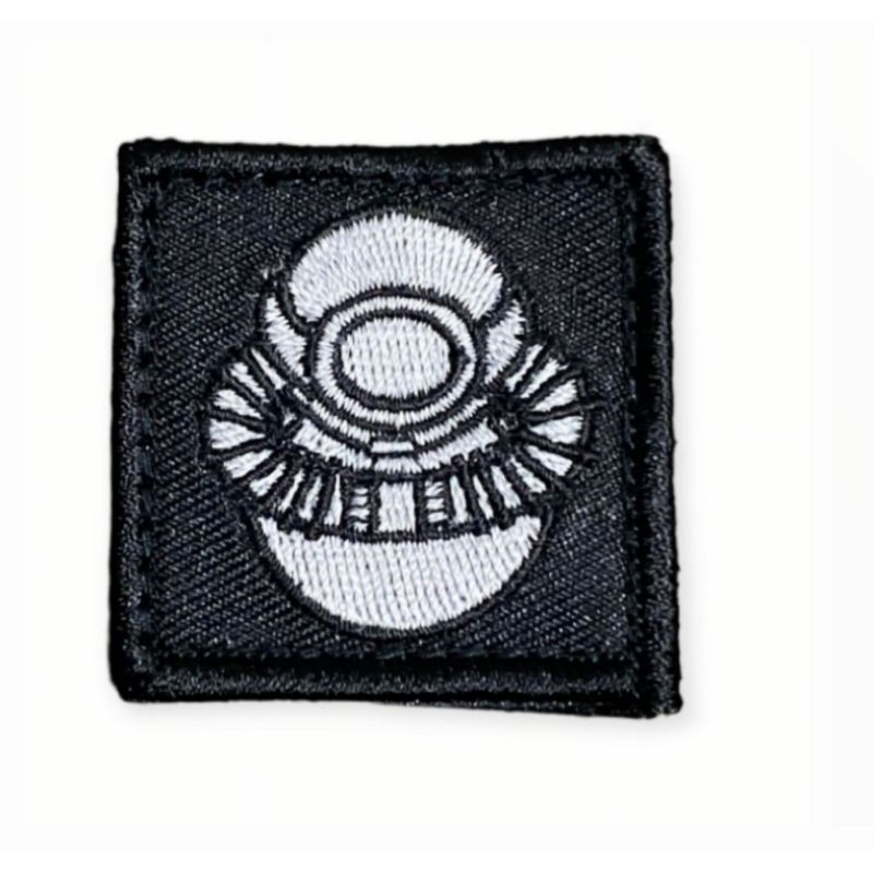 Embroidered SCUBA Patch for BDU Scuba Diver Uniform Applique | Shopee ...