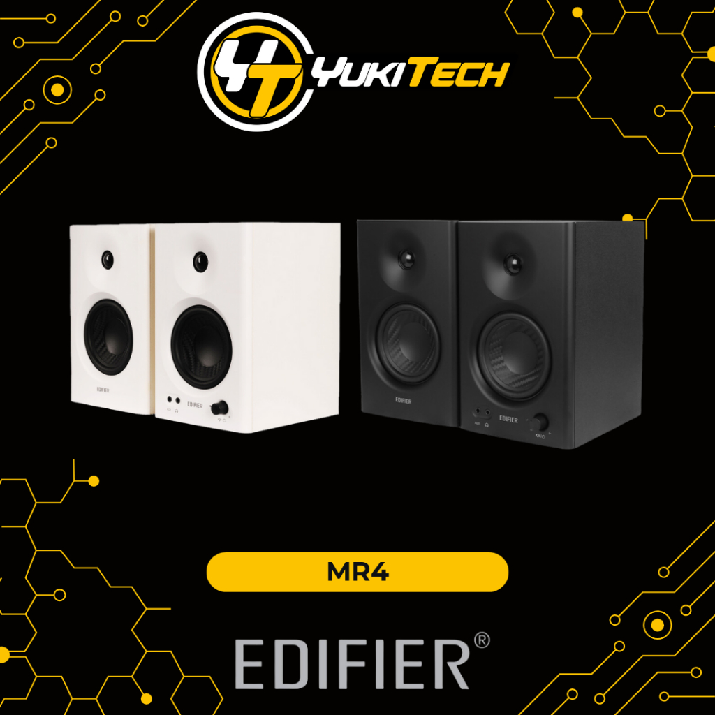 Edifier MR4 2.0 Powered Studio Monitor Speakers System | Shopee Philippines