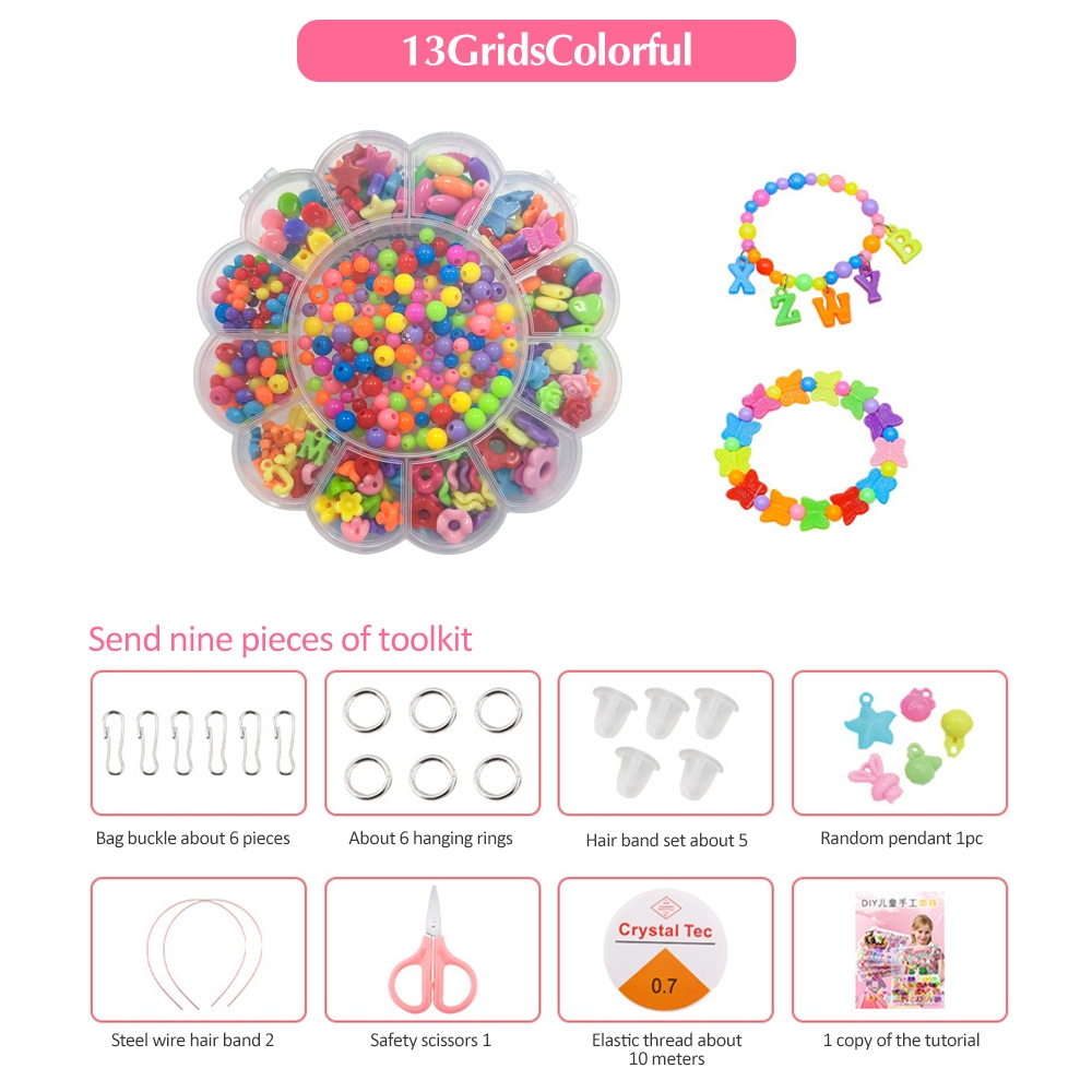 Keychild diy bracelet kit complete set for kids diy bracelet set ...