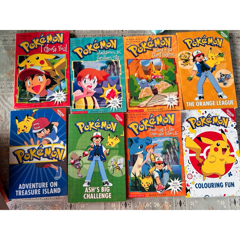 Pokemon Chapter Books | Shopee Philippines