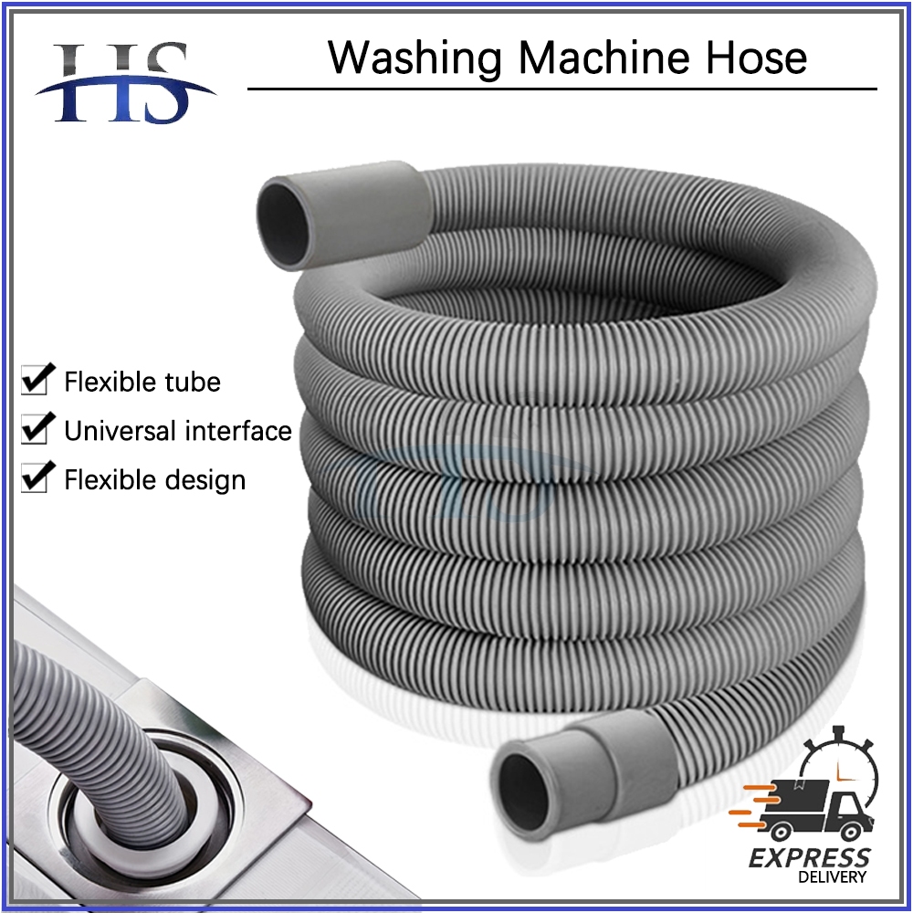 Machine Dishwasher Drain Hose Extension Washing Pipe With Bracket Set ...
