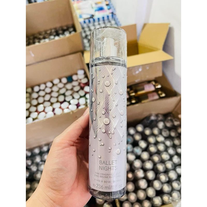 Ballet Nights Fragrance Mist Bath & Body Works Original 🇨🇦 | Shopee ...