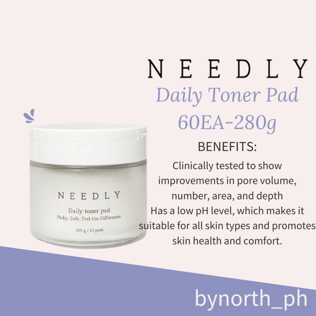 NEEDLY - Daily Toner Pad 60EA-280g (11-29-2026) | Shopee Philippines