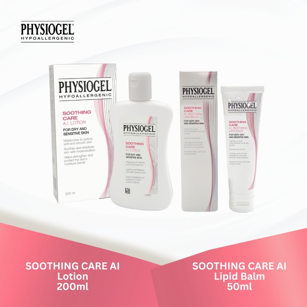 Physiogel SOOTHING CARE AI Restoring Lipid Balm - 50ml with SOOTHING ...
