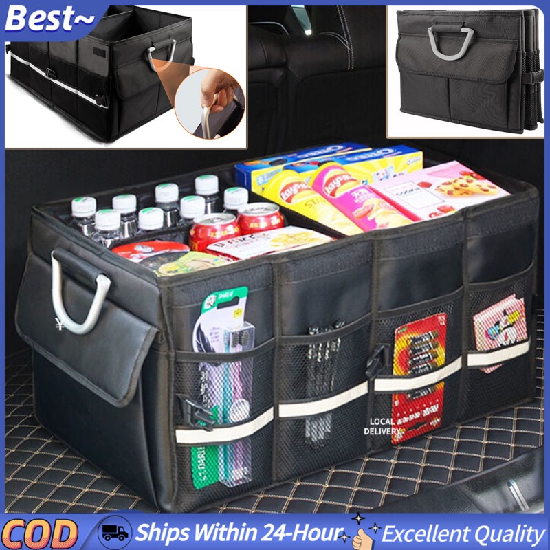 Car trunk storage box car trunk organizer car storage box ...