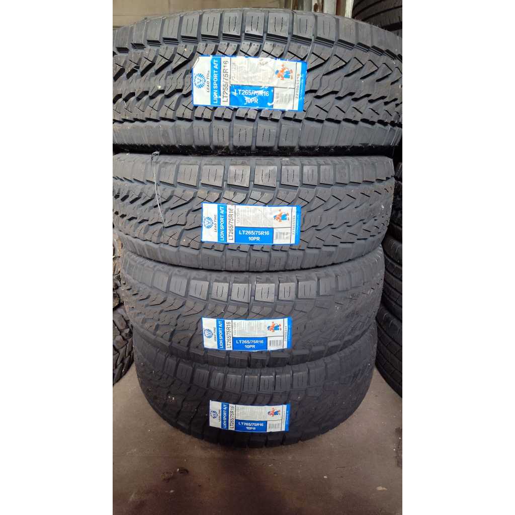 265/75 R16 Leao Tire Thailand | Grit King RT, Lion Sport AT/HT/M/T (265 ...