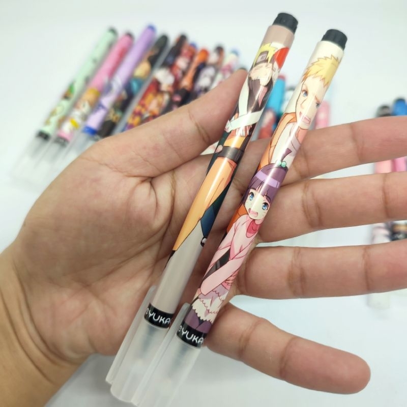Naruto Ballpen Naruto Gel Pen Boruto Pens Anime Ballpen | Shopee ...