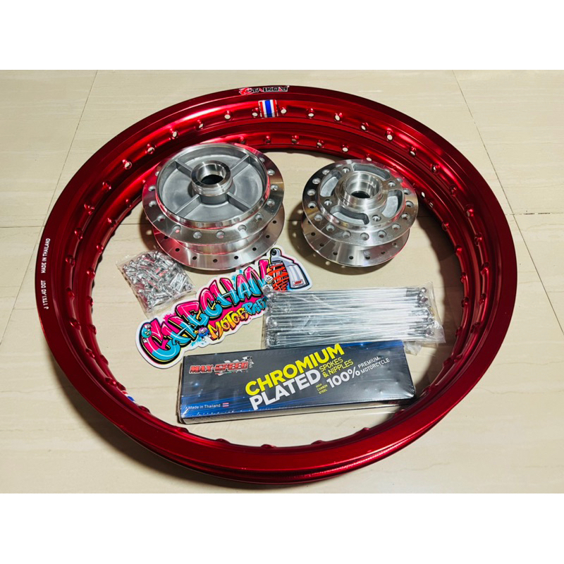RIMSET XRM 110/XRM 125/ WAVE 100 / WAVE 125/ DREAM 125 BOWL TYPE FRONT ...