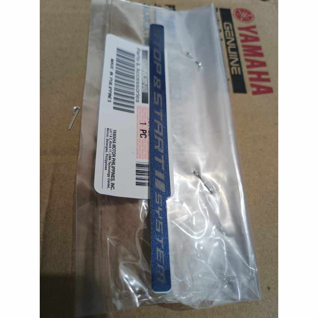 YAMAHA STOP AND START STICKER - SSS STICKER NMAX V1 V2 / UNIVERSAL ...