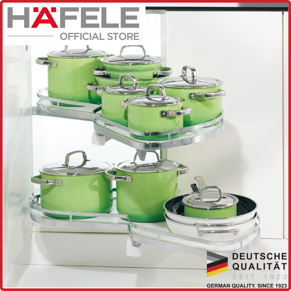 Hafele Corner Unit Half Circle Carousel Fitting | Shopee Philippines