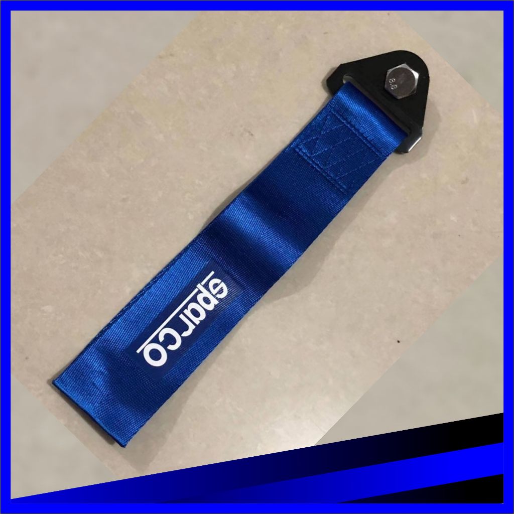 Motorcycle Tow Strap or Car Tow Strap Sparco Car tow rope trailer with ...