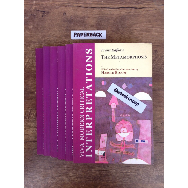 Franz Kafkas’ The Metamorphosis critical Intepretations Harold Bloom on ...