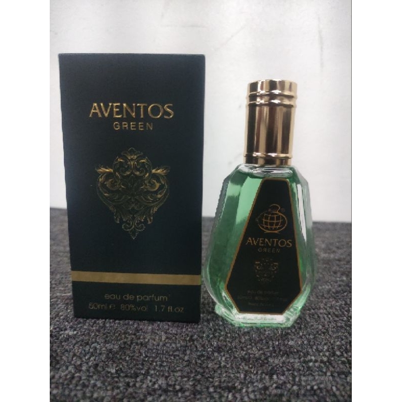 Aventos Green 50ml by Fragrance world (Creed irish tweed) | Shopee ...