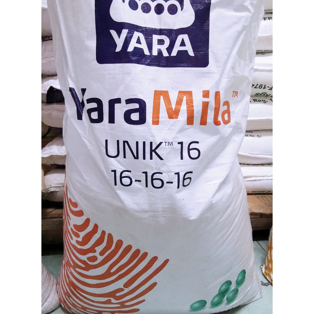 Yara Mila Unik 16 Fertilizer (NPK 16-16-16) 1kg repacked | Shopee ...