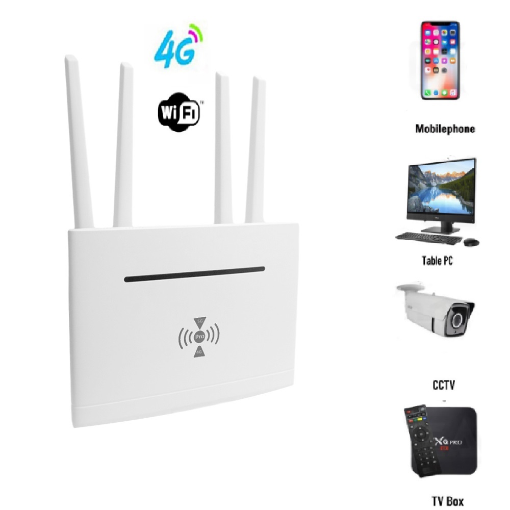 Wifi Router 4G LTE 5G extender Portable High speed transmission SIM ...