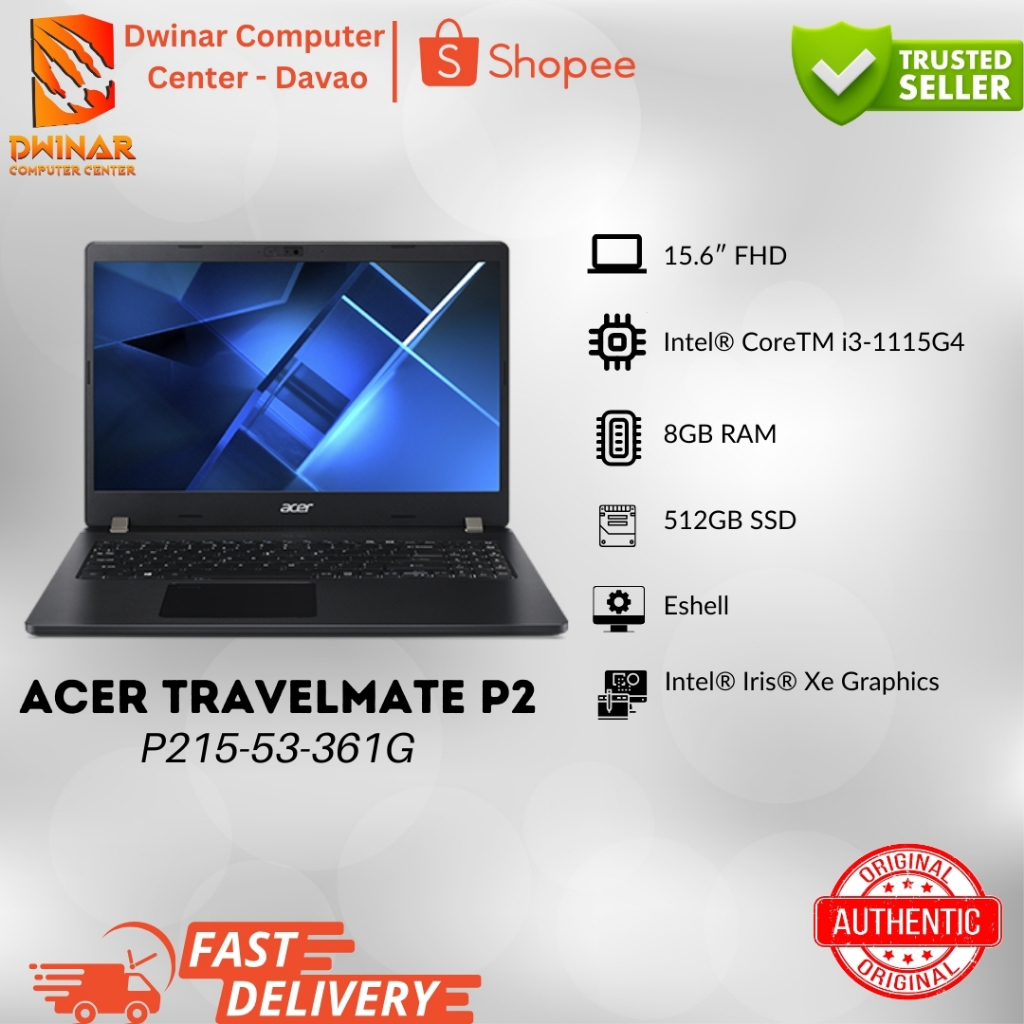 ACER TM Ci3-1115G4 8GB/512GB-SSD+HDD Kit/IPS-FHD EShell | Shopee Philippines