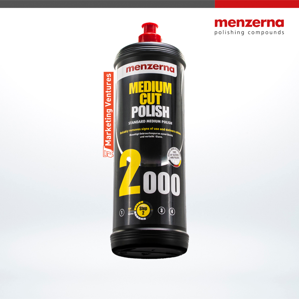 Menzerna Medium Cut Polish 2000 Fine Abrasive Polish 1L | Shopee ...