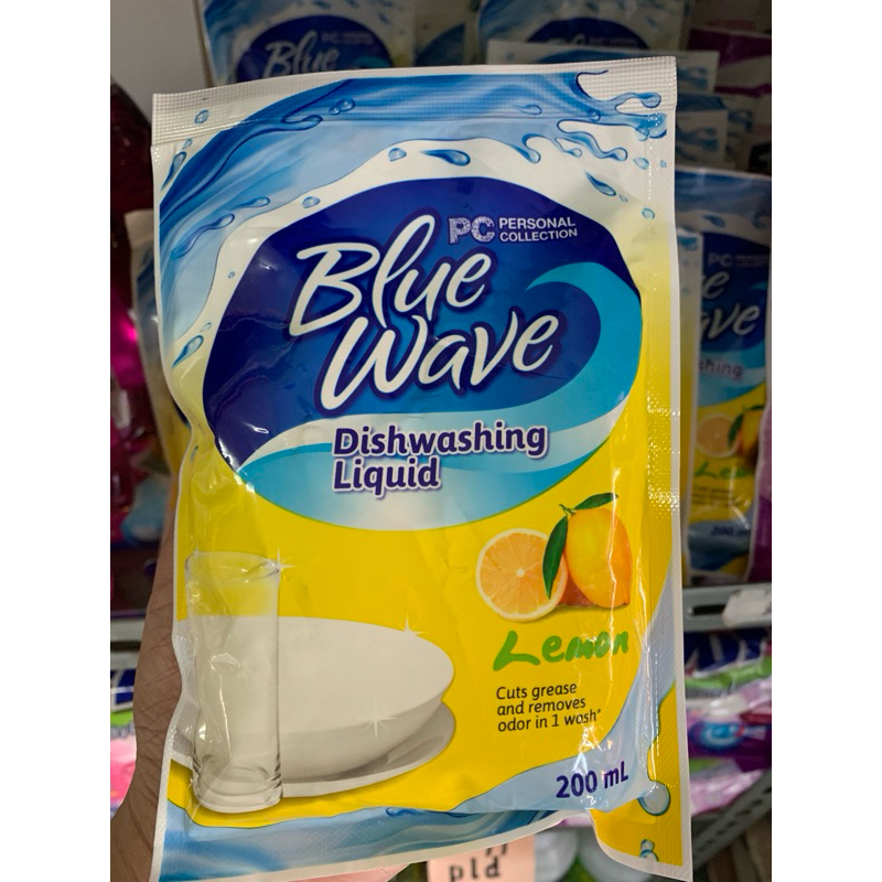 Blue Wave Dishwashing Liquid Sachet 200ml | Shopee Philippines