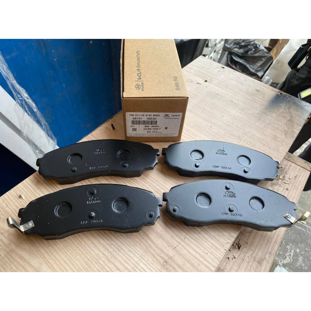 58101-4DE00 / 58101-4HA10 BRAKE PAD FA HYUNDAI GRAND STAREX 2007-2018 ...
