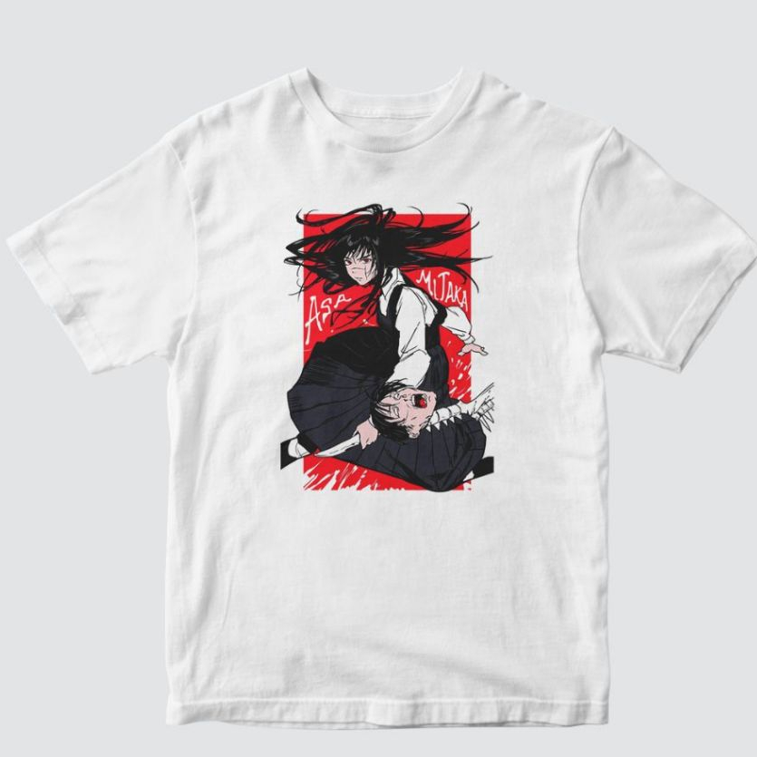LAZKTEES - Yoru War Devil Chainsaw Man Anime Shirt Cotton Spandex For ...