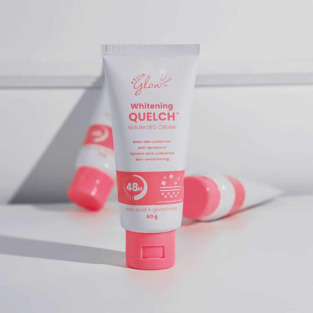 Hello Glow Quelch Serum Deo Cream 55g | Shopee Philippines
