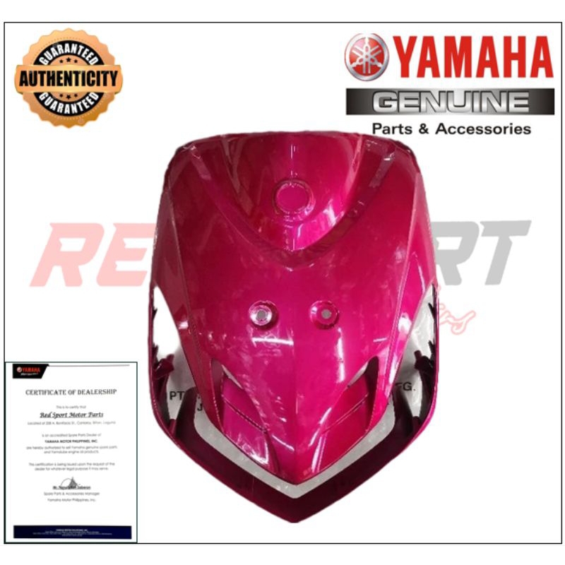 Mio Sporty Leg Shield 1 Magenta Genuine Yamaha | Shopee Philippines