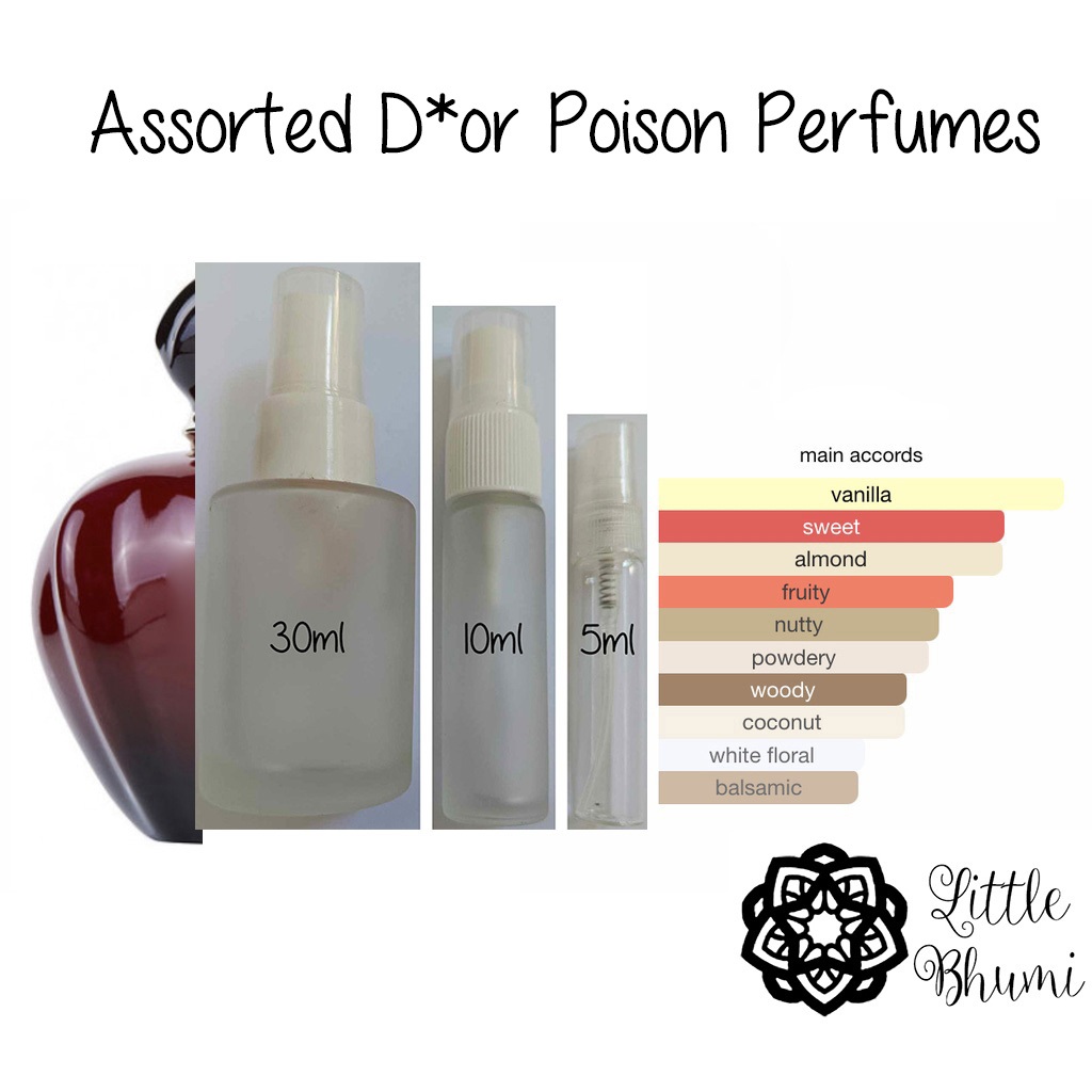 poison tendre midnight hypnotic pure girl perfume decants vials 5ml ...