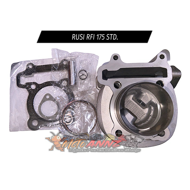 CYLINDER BLOCK SET RUSI RFI 175 STANDARD SIZE 61MM | Shopee Philippines