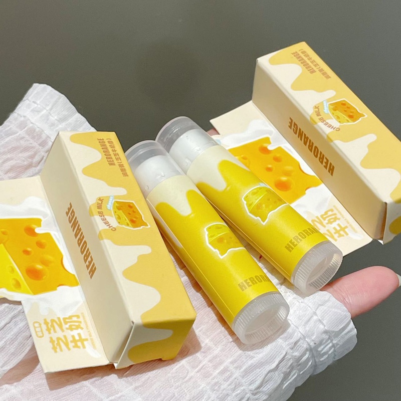 Cheese Milk Fragrance Lip Balm Moisturizing Moisturizing Primer Fade ...