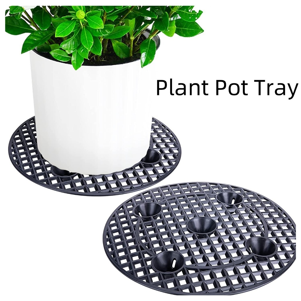 4PCS/Set Plant Pot Tray Planter Pot Practical Hanging Pots For plants ...