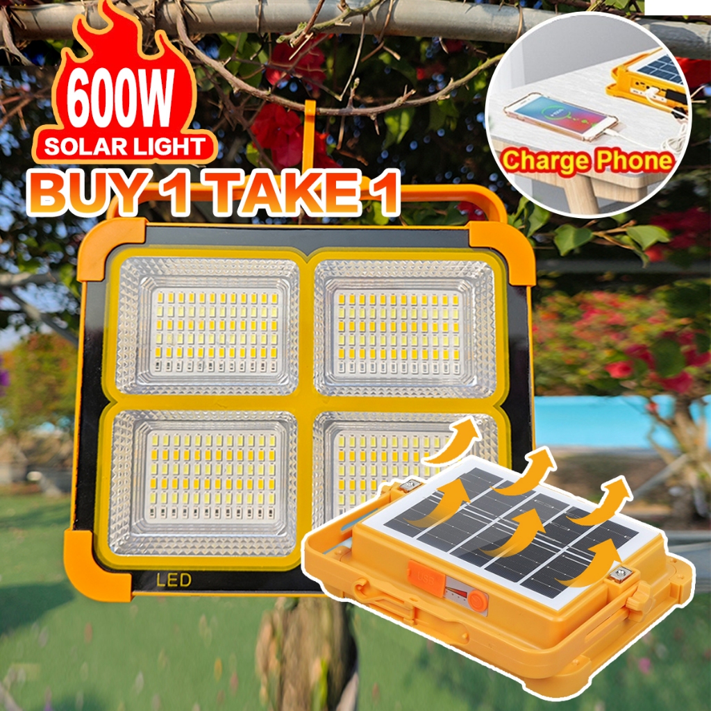 Solar Emergency Light Solar Flashlight Rechargeable Outdoor Waterproof ...