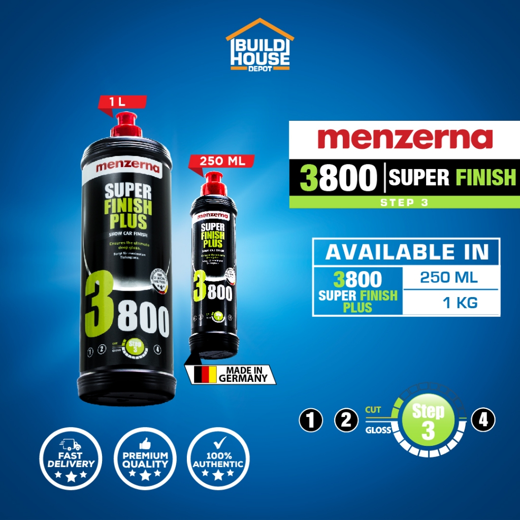 MENZERNA Super Finish Plus 3800 - 250ml | 1L | Shopee Philippines