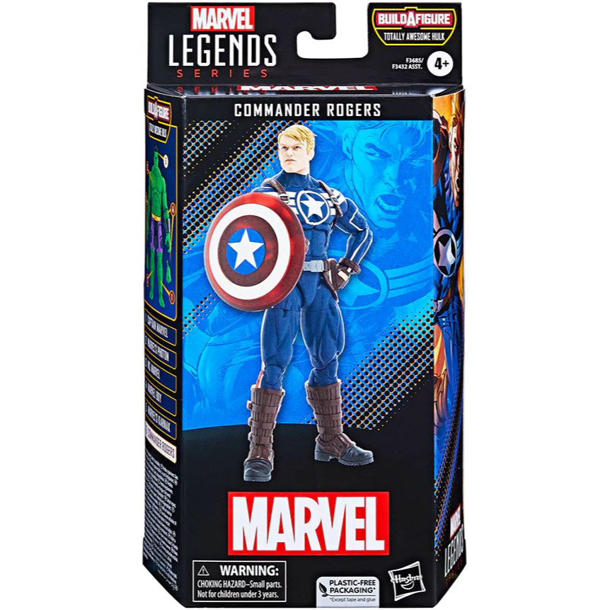 Marvel Legends Commander Rogers (Totally Awesome Hulk BAF) | Shopee ...