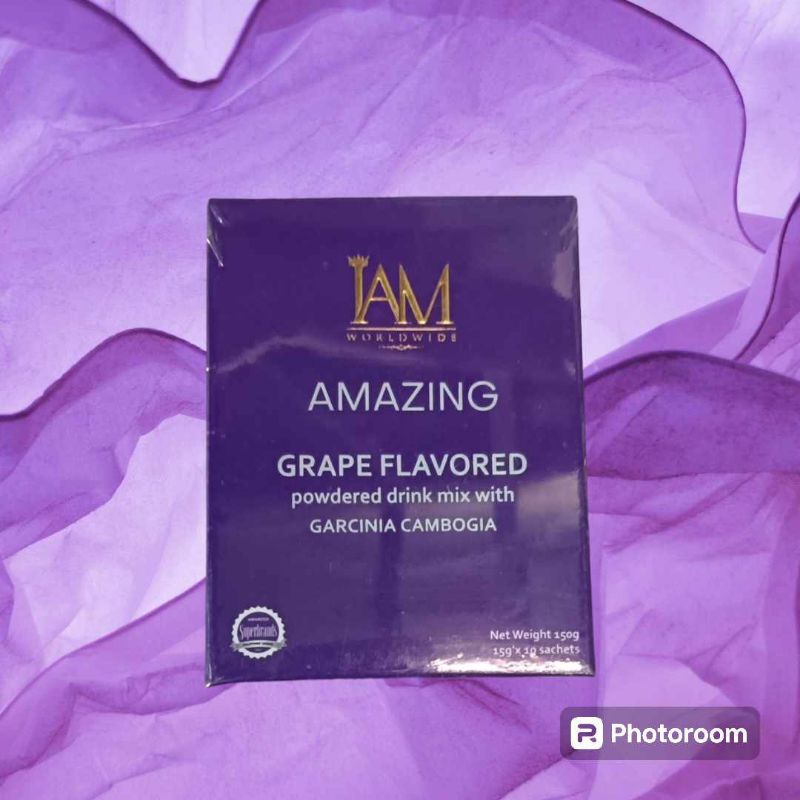 AMAZING GRAPE FLAVOR with GARCINIA CAMBOGIA 10 sachet | Shopee Philippines
