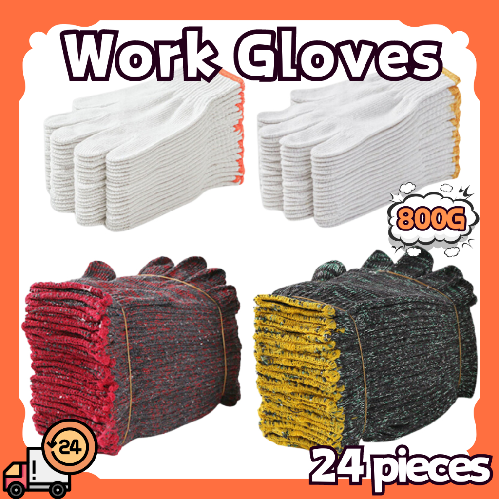800G gloves, labor protection gloves, cotton gloves, construction site ...