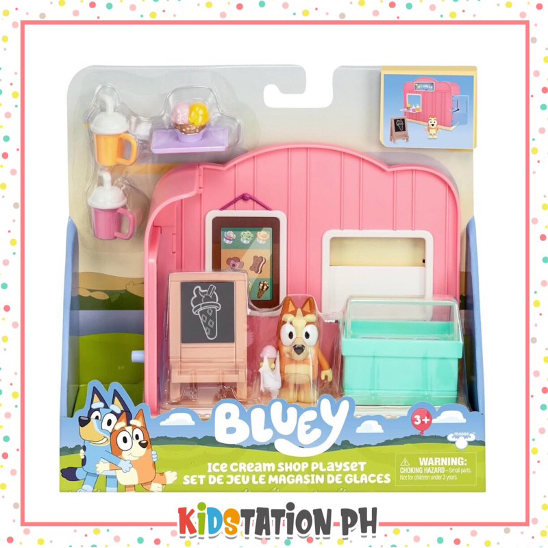 Bluey Mini Ice Cream Shop Playset | Shopee Philippines