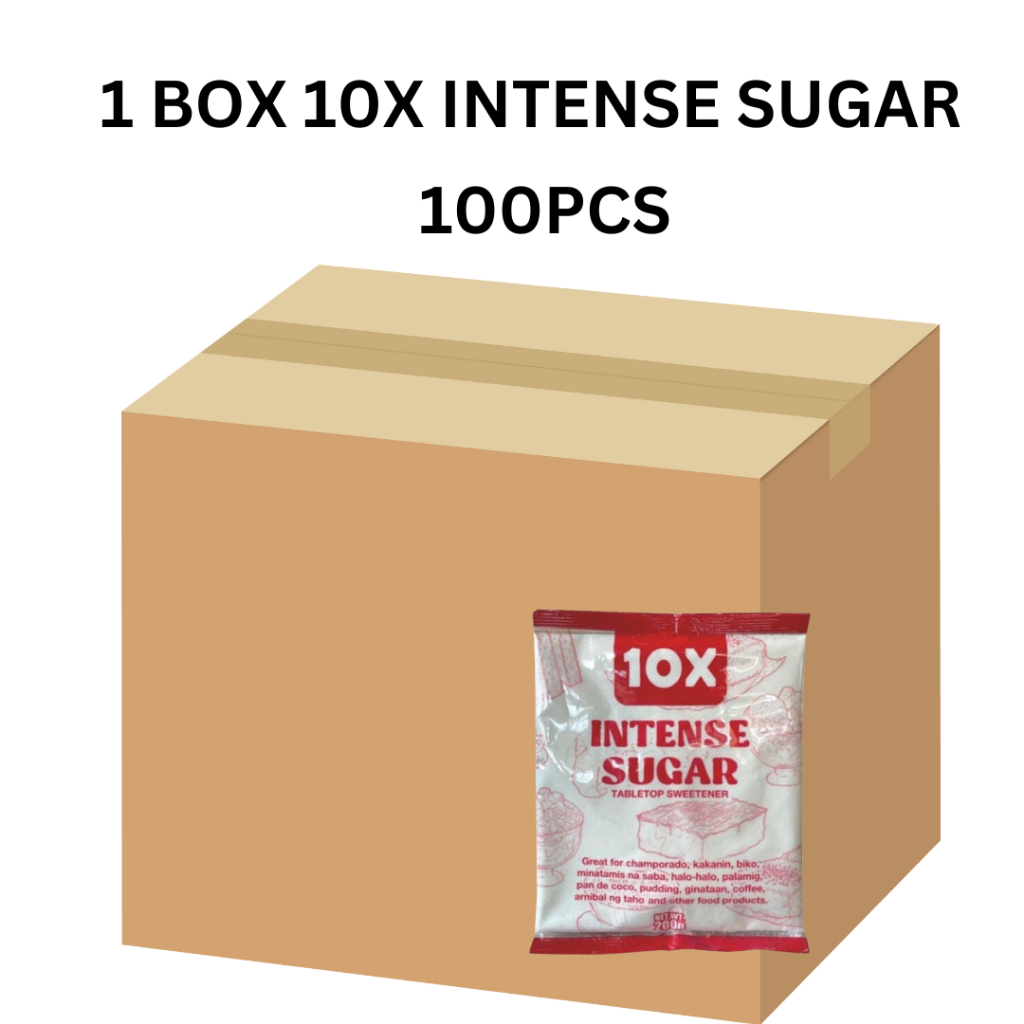 inJoy 10x Intense Sugar 1Box / 100pcs | Shopee Philippines