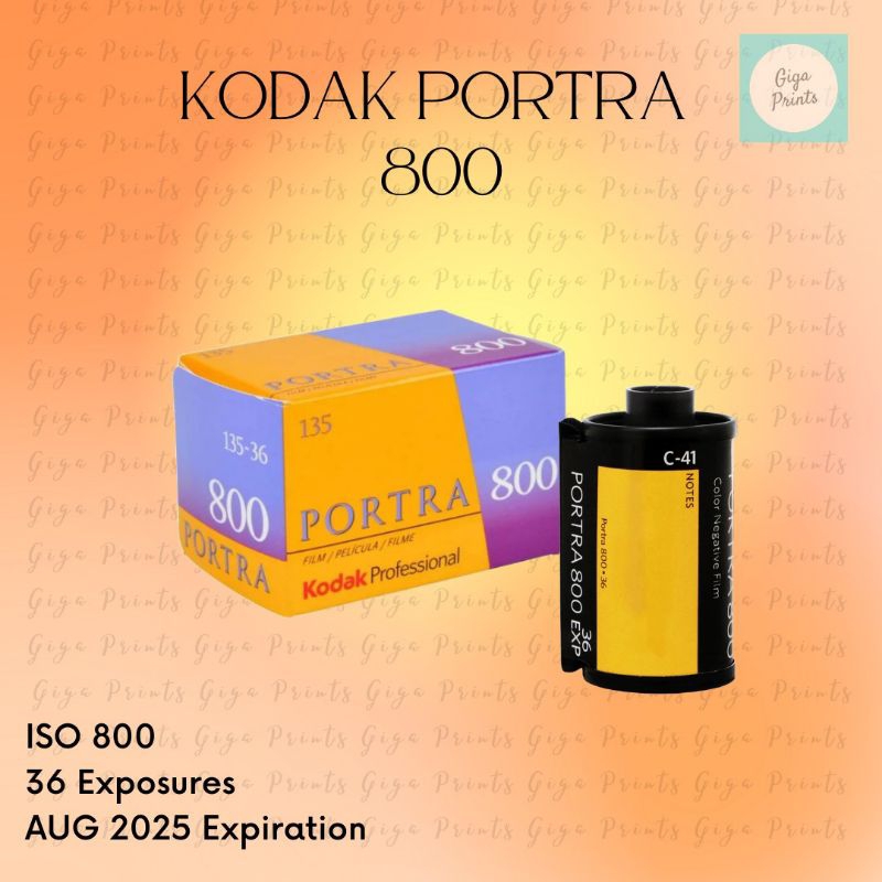 Kodak Portra 800 ISO 35MM 135MM Professional Film Roll | Shopee Philippines
