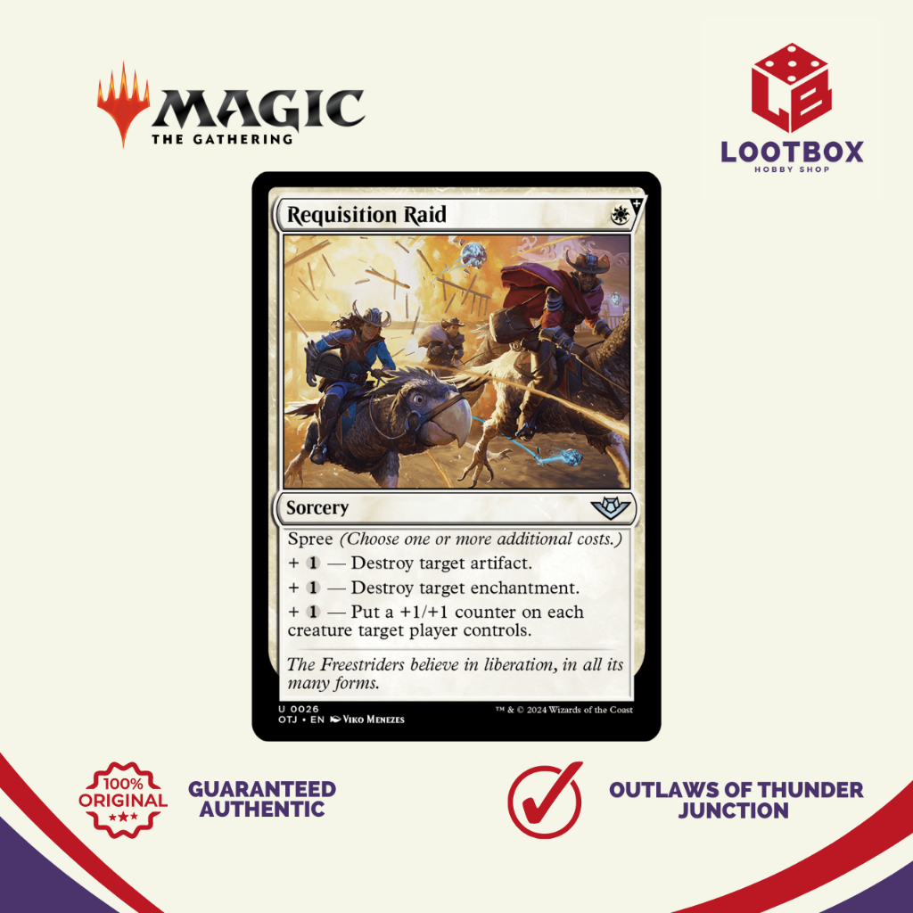 Magic the Gathering: Requisition Raid (Uncommon) - Outlaws of Thunder Junction | Shopee Philippines