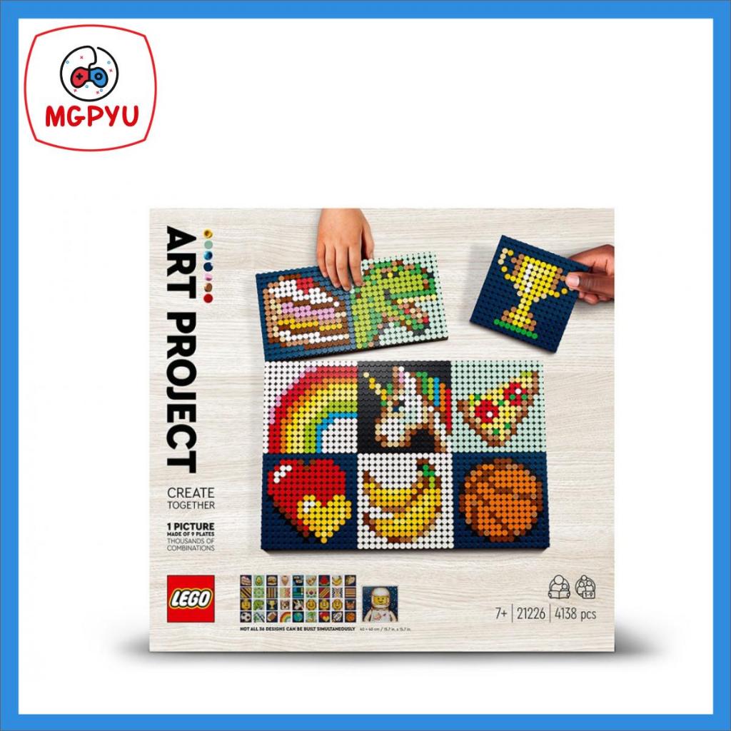 Lego Art Project Create Together 21226 (2021) | Shopee Philippines