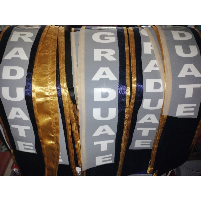 SASH Heavy Satin Sash / Graduation Sash / Pageant Sash | Shopee Philippines