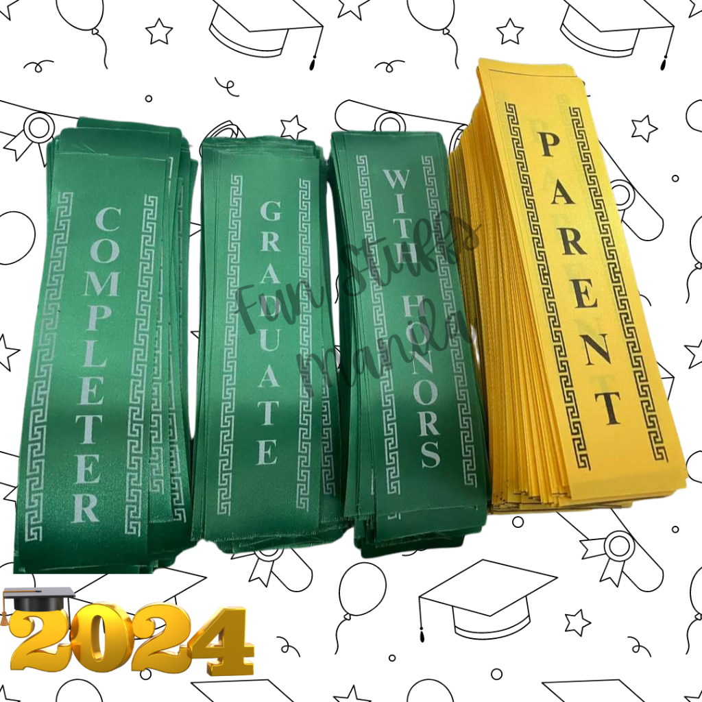 1.5 inches Printed Customized Ribbon for Graduation Recognition ...