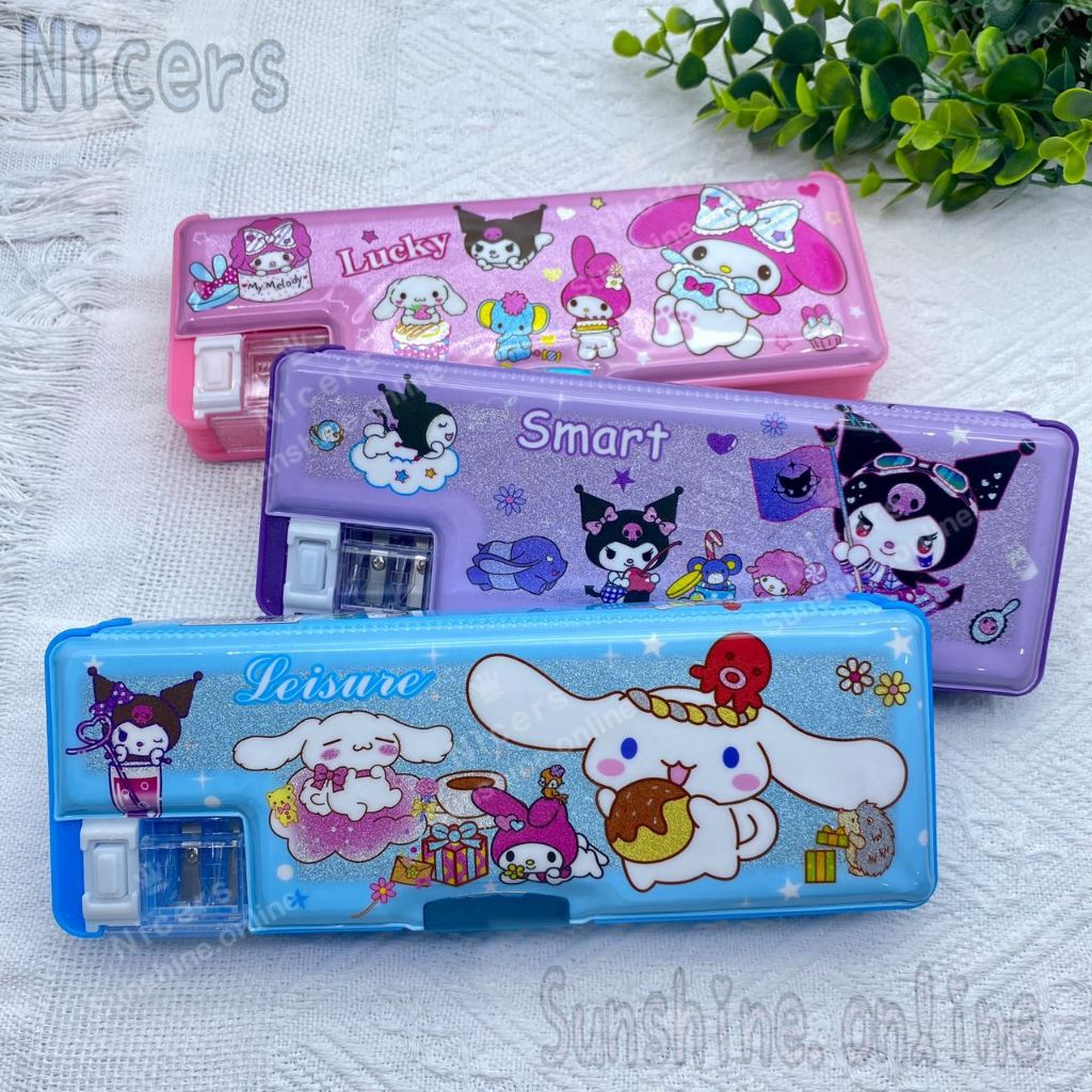 # QC-201 Sanrio Pencil Case Pencil box Double sided Magnetic snaps with ...