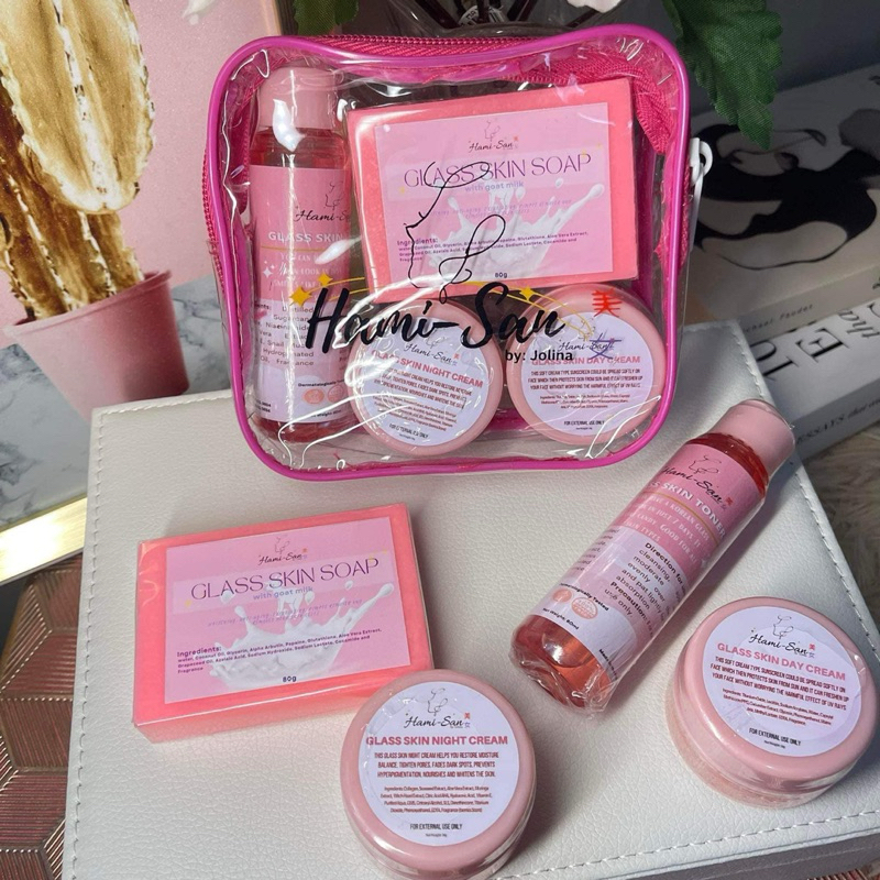 HamiSan Glass Skin Set by Jolina | Shopee Philippines
