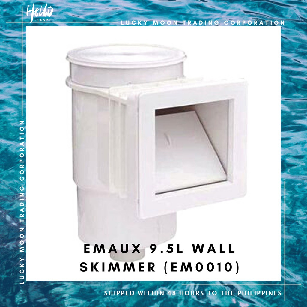 Emaux EM0010-RC 9.5L Standard Wall Skimmer for Swimming Pool | Shopee ...