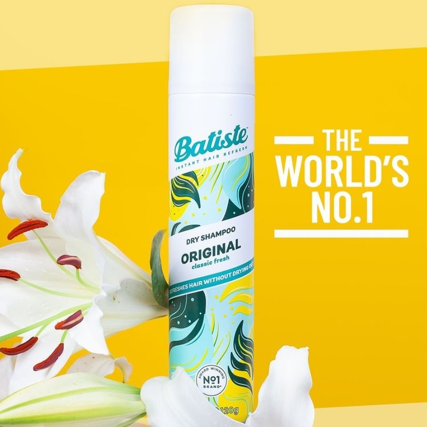 Batiste Dry Shampoo (200ml) | Shopee Philippines