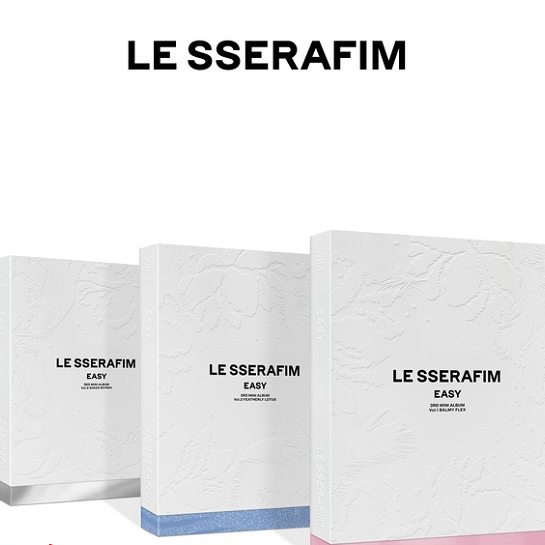 ONHAND LE SSERAFIM - 3rd Mini Album - Easy version VOL 1 2 3 UNSEALED ...