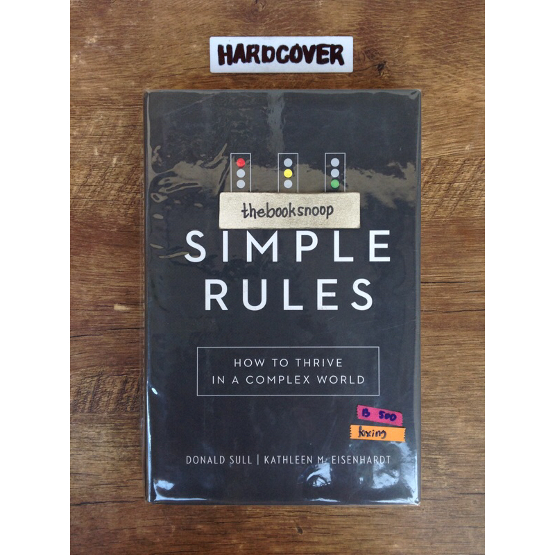 Simple Rules: Thrive in a Complex World Donald Sull psychology | Shopee ...